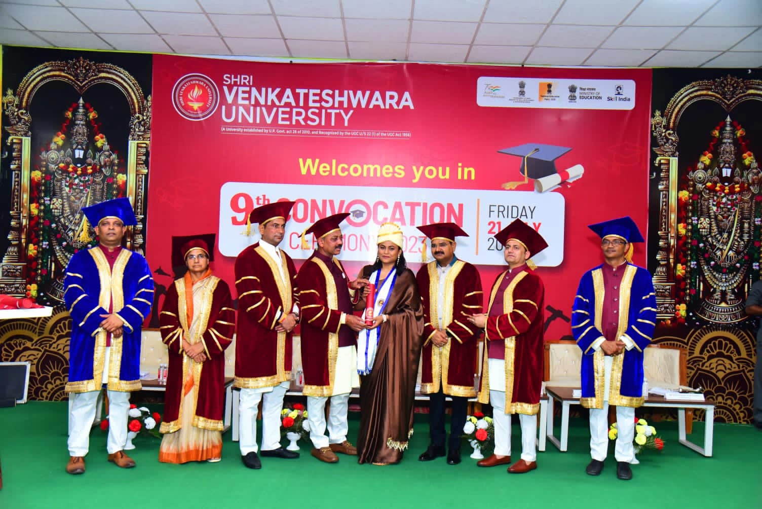 9th Convocation Ceremony 2023 - Venkateshwara Group of Institution