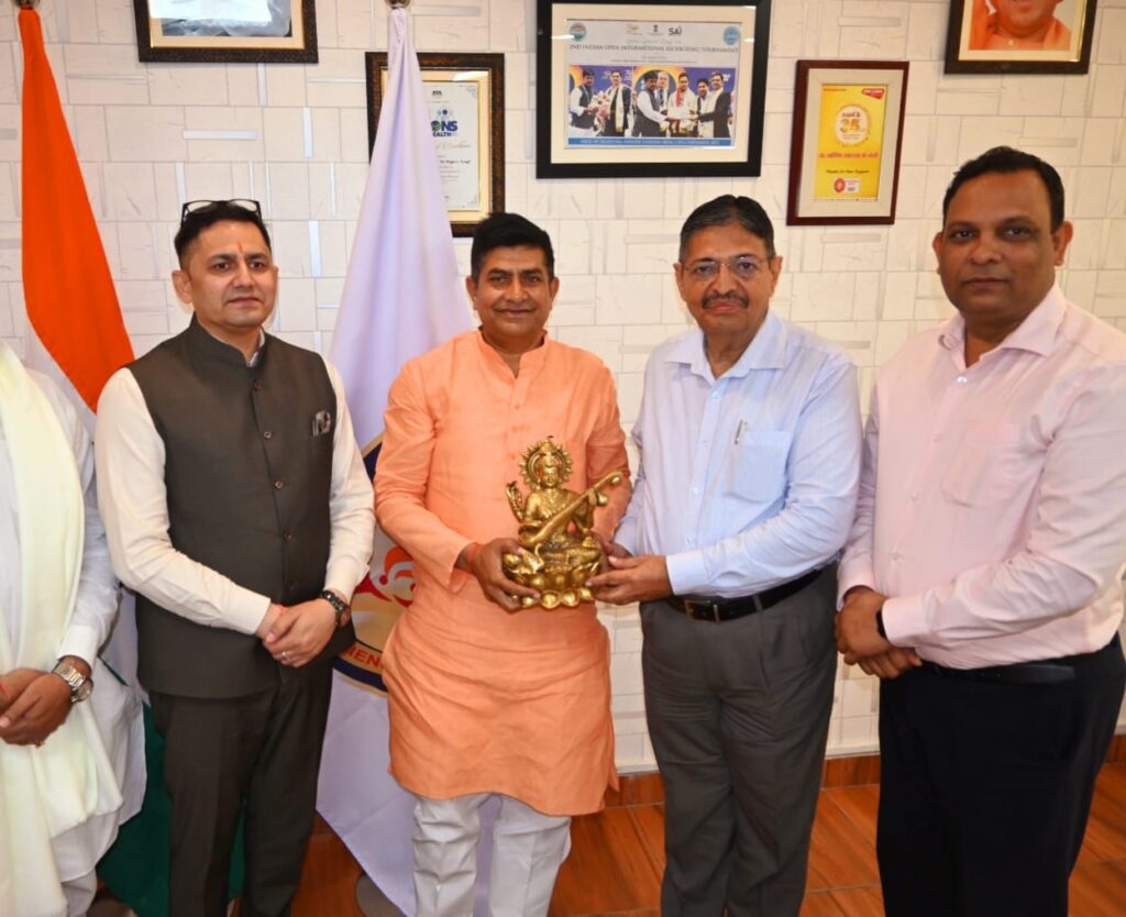 Prof. Pradeep Joshi visited the University - Venkateshwara Group of ...