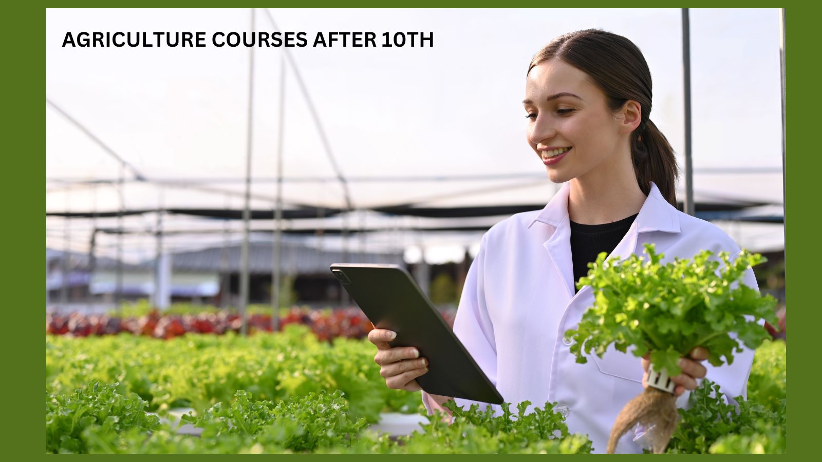 Agriculture courses after 10th - Venkateshwara Group of Institution